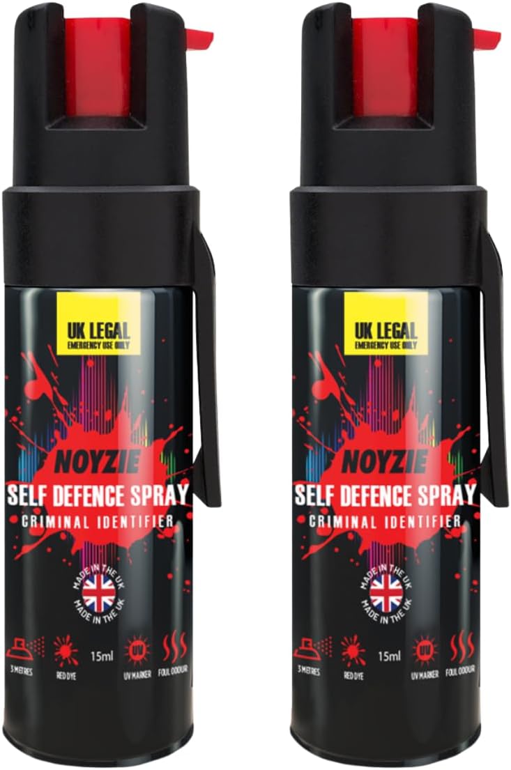 Noyzie Self Defence Spray UK Legal Pepper Spray Alternative for Men ...