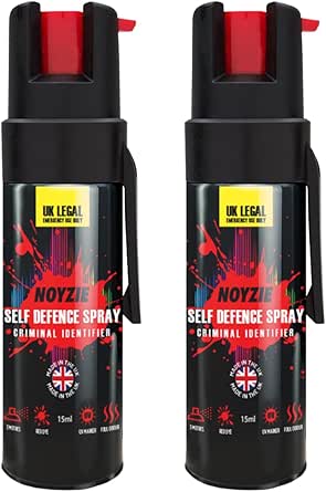 Noyzie Self Defence Spray UK Legal Pepper Spray Alternative for Men ...