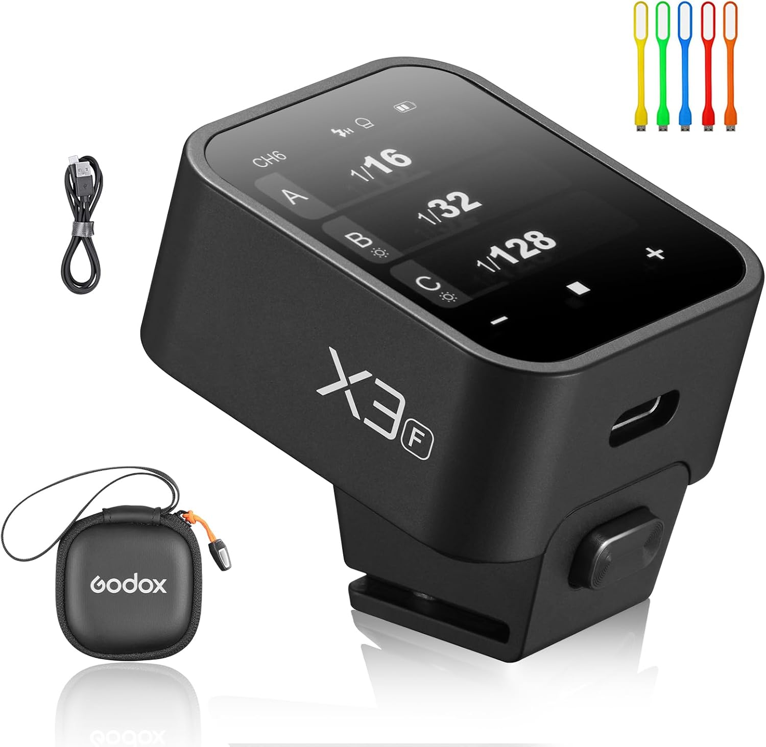 Amazon.com : Godox X3 X3S Flash Trigger for Sony, Touchscreen interface ...