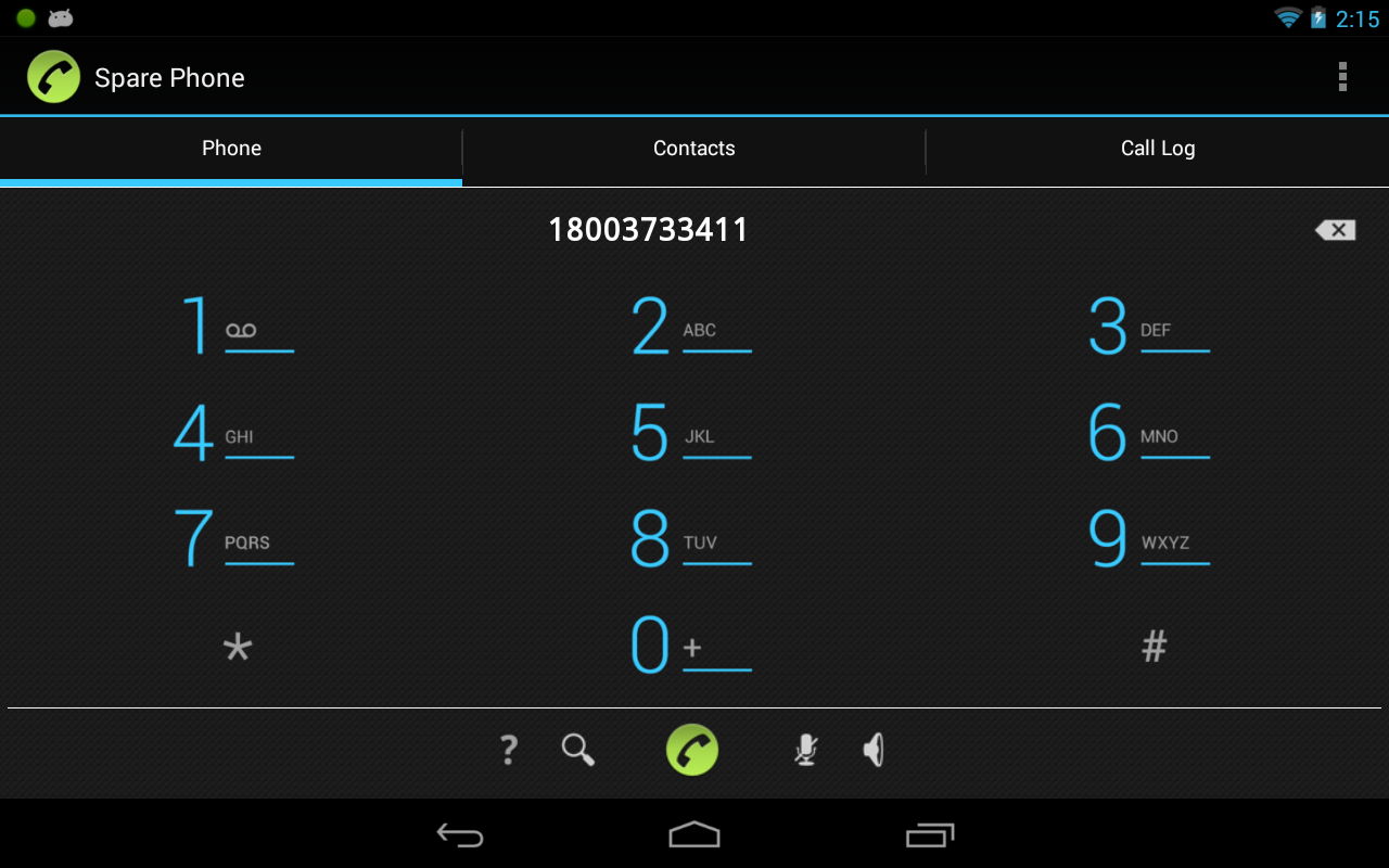 Spare Phone - App on Amazon Appstore