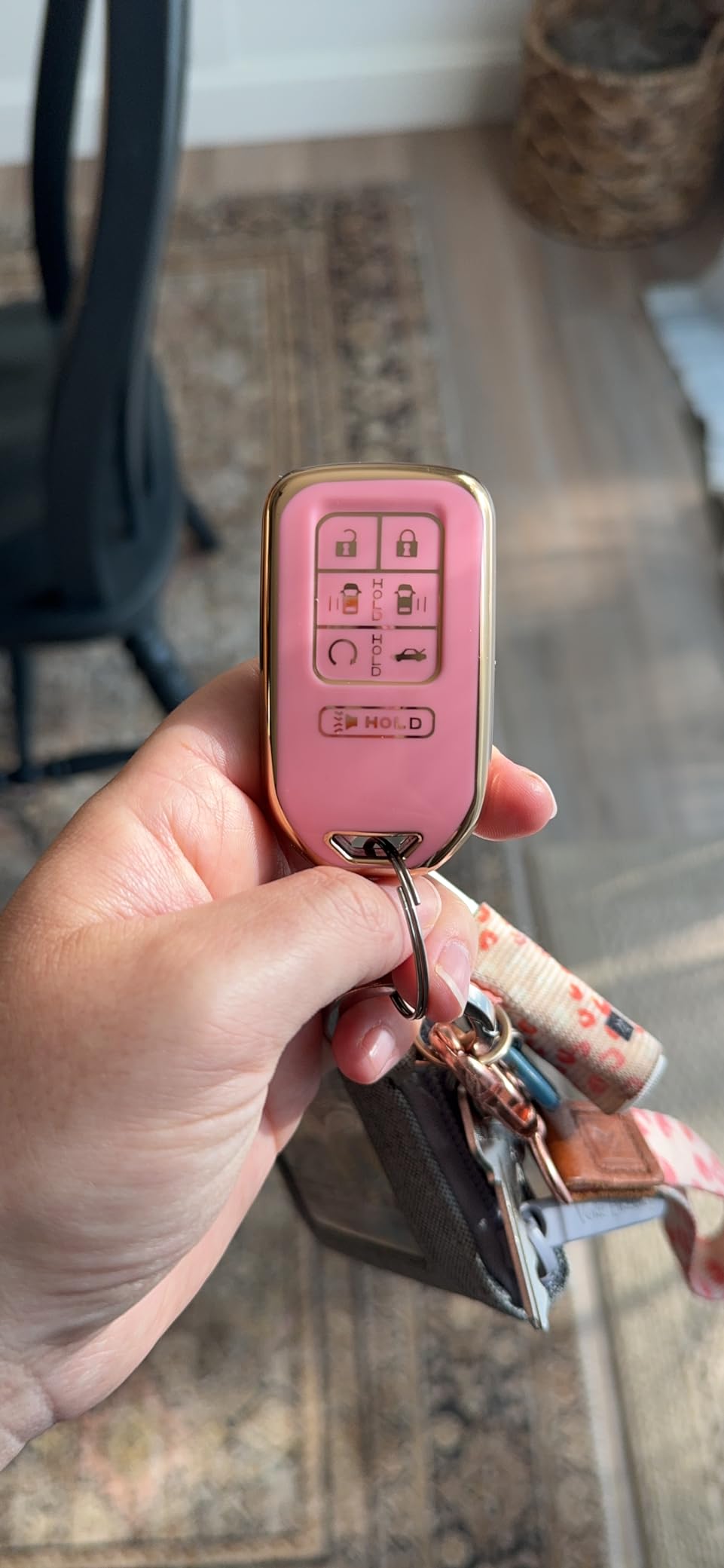 Amazon.com: MINIVAN CHIC- Key Fob Cover fit for Honda Odyssey 7 Button ...