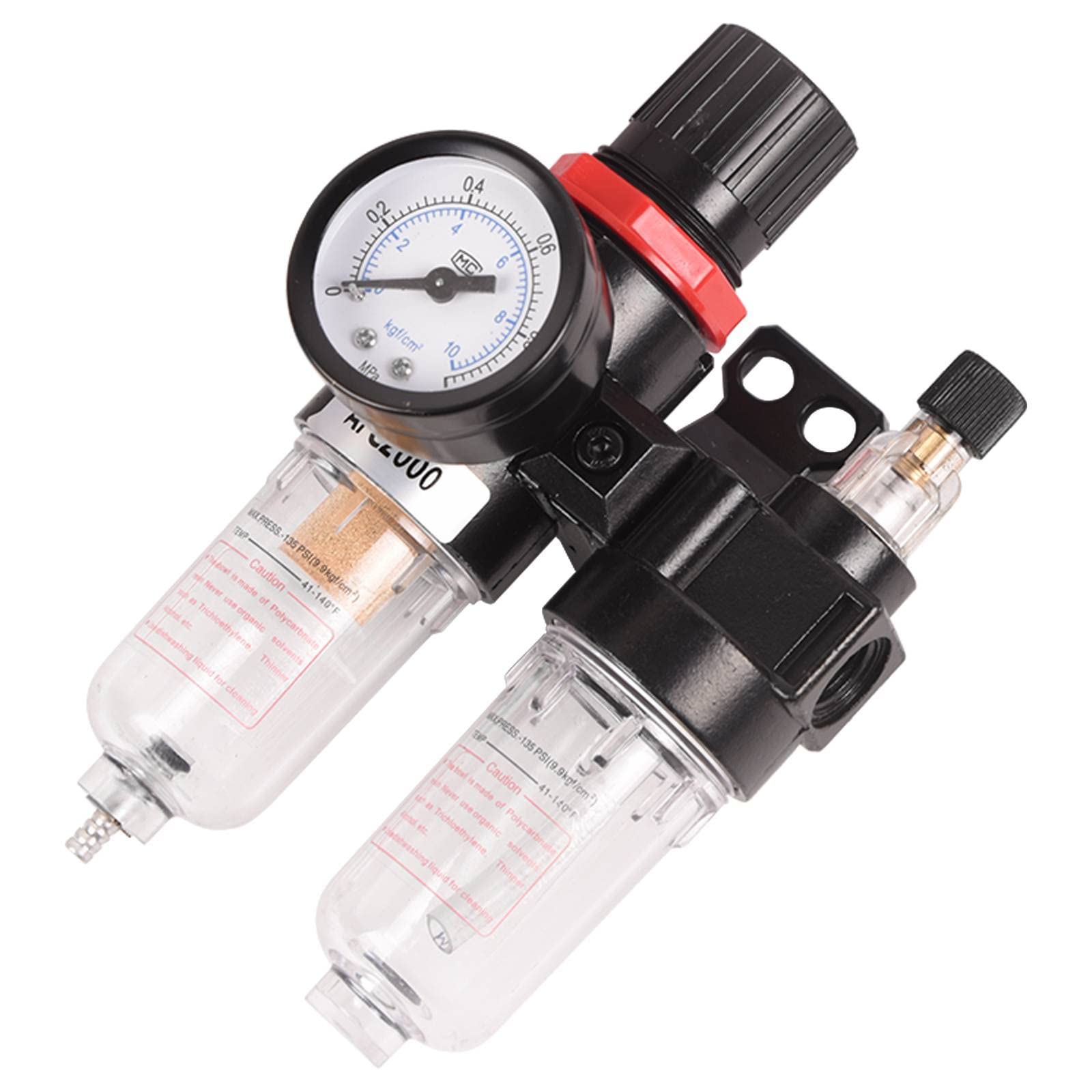 Snapklik.com : DAWOT Pneumatic Twin Air Filter Pneumatic Air Filte