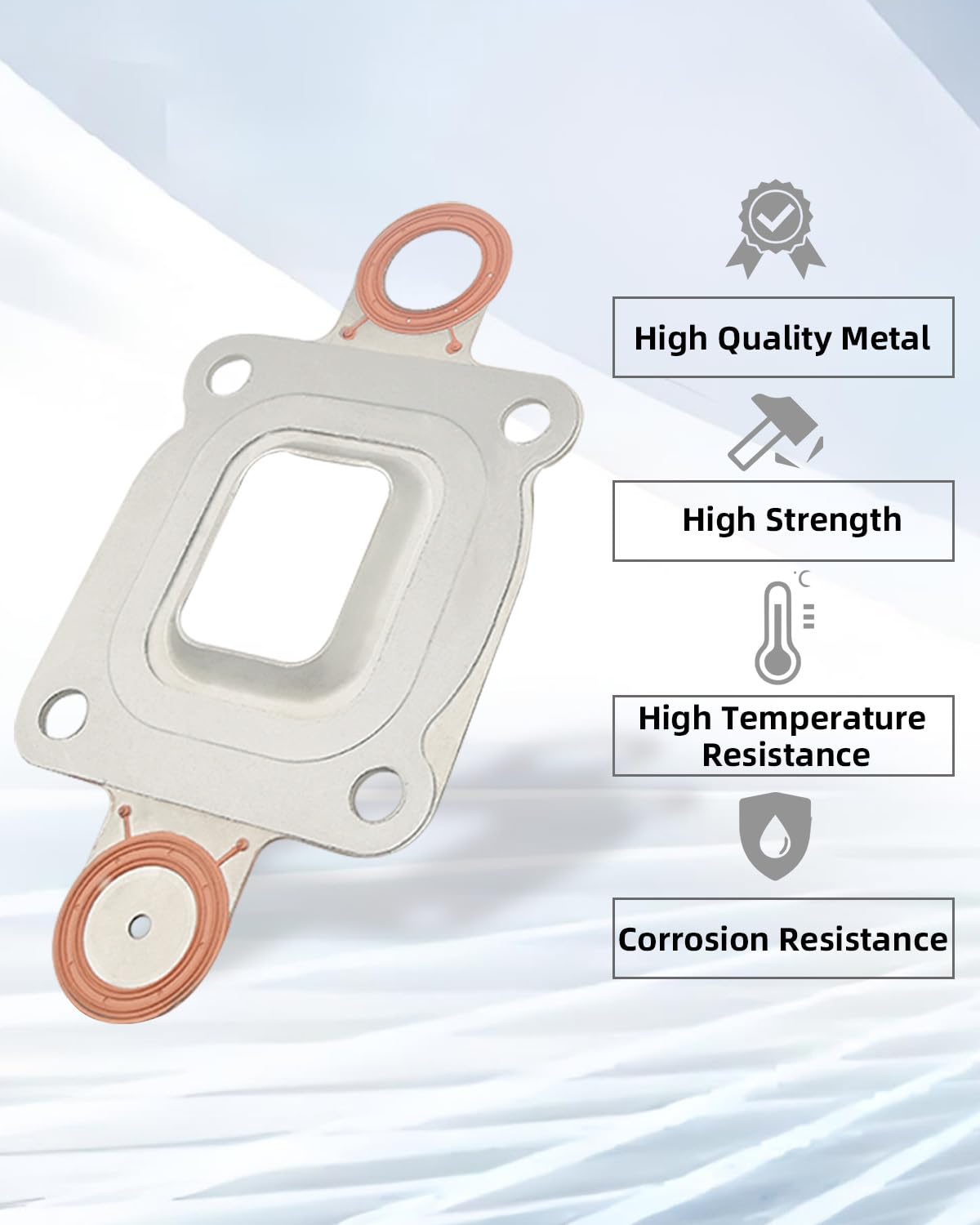 OEM 27-864850A02 Replacement Exhaust Manifold Elbow Riser Gasket ...
