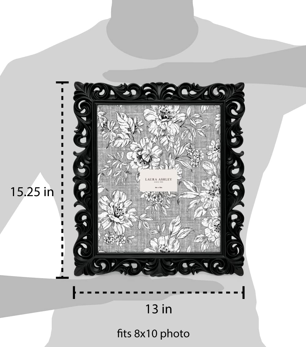 Black Scroll Design Border