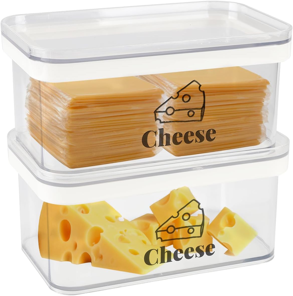 Amazon.com: Home-X Cream Cheese Container - BPA Free Dairy, Butter and ...