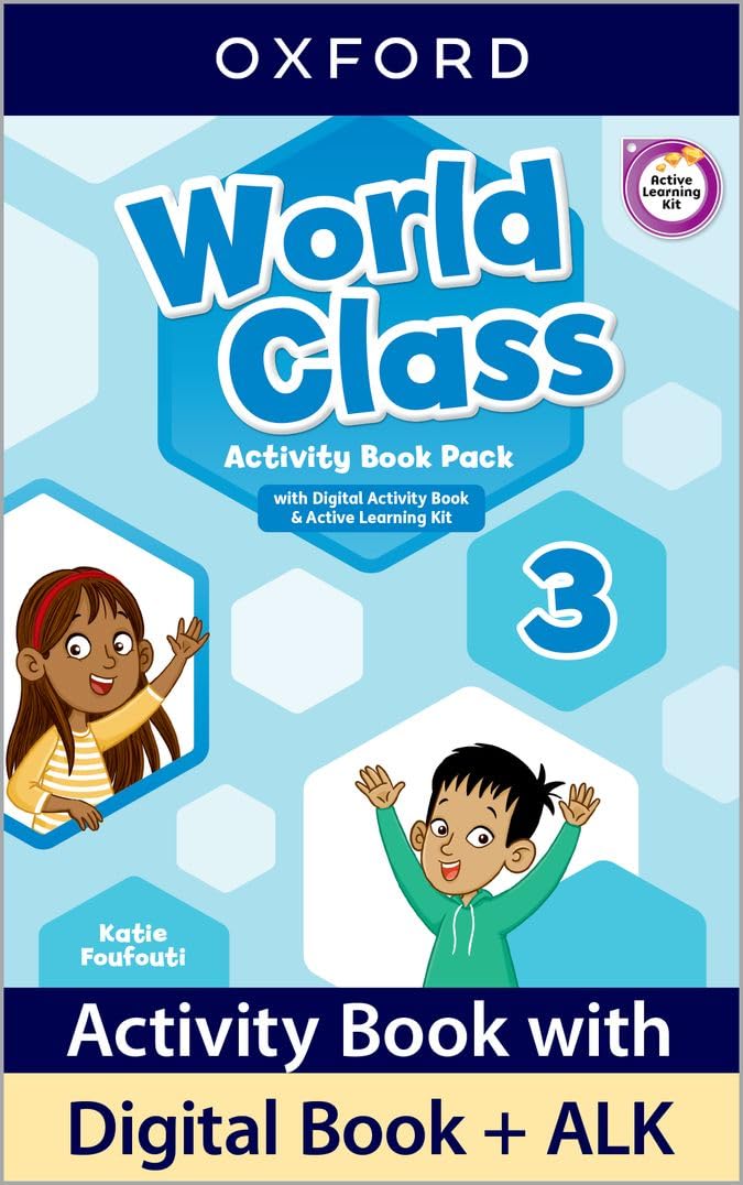 Amazon.com: World Class 3. Activity Book Pack: 9780190557508: Foufouti, Katie: Books