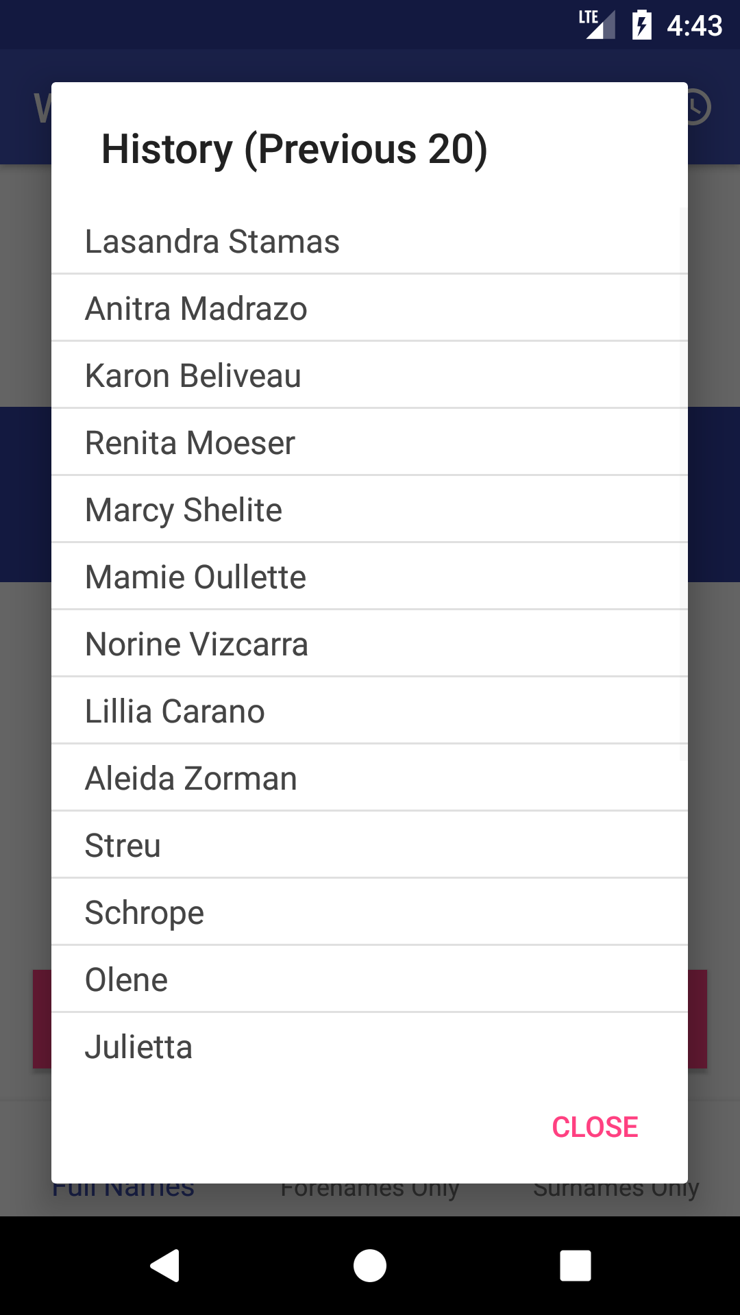 WhatName?! Name Generator - App on Amazon Appstore