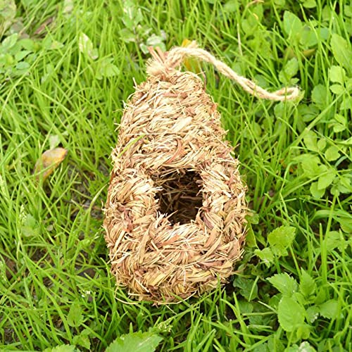 Roosting Pouch Bird Shelter – Corn Husk Hanging Nest Pocket for Birds ...