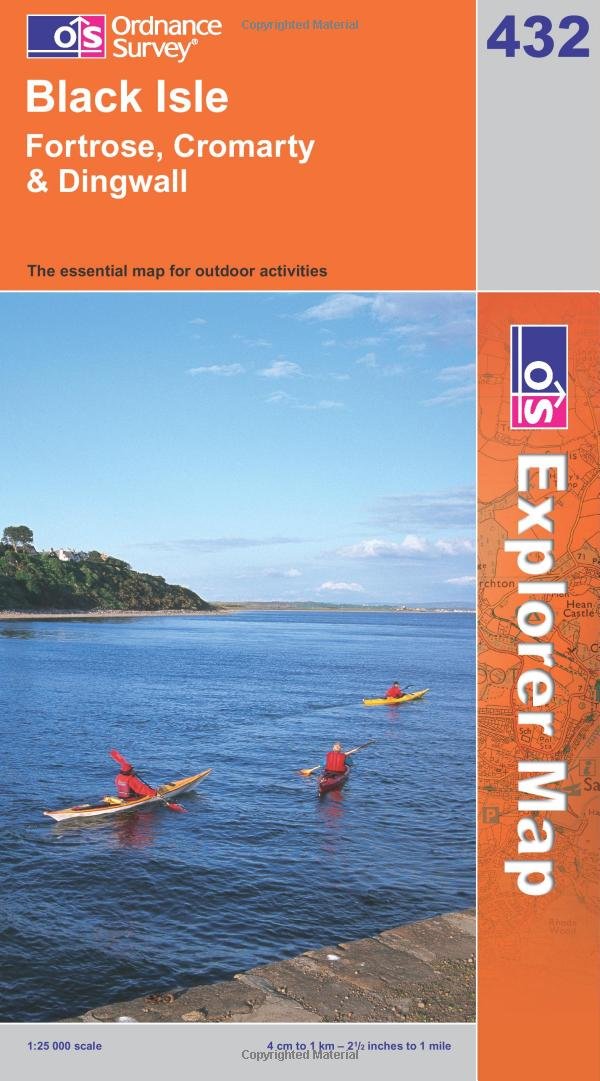 Black Isle (OS Explorer Map Series): Sheet 432: Amazon.co.uk: Ordnance ...