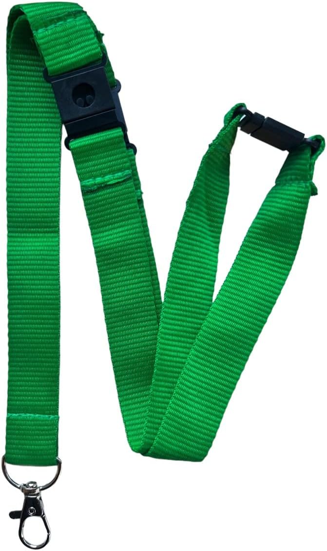 Colourful 20mm Wide Lanyard with 3 Point (Triple) Safety Breakaway ...