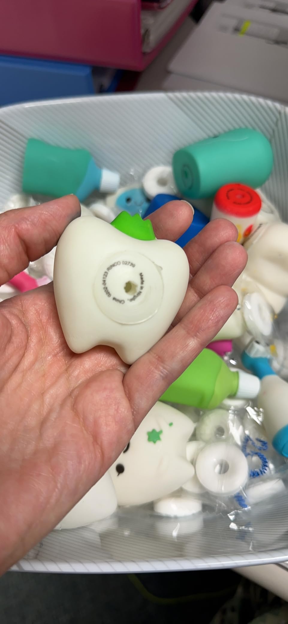 Amazon.com: ArtCreativity Dental Character Assortment, Set of 25, Cute ...