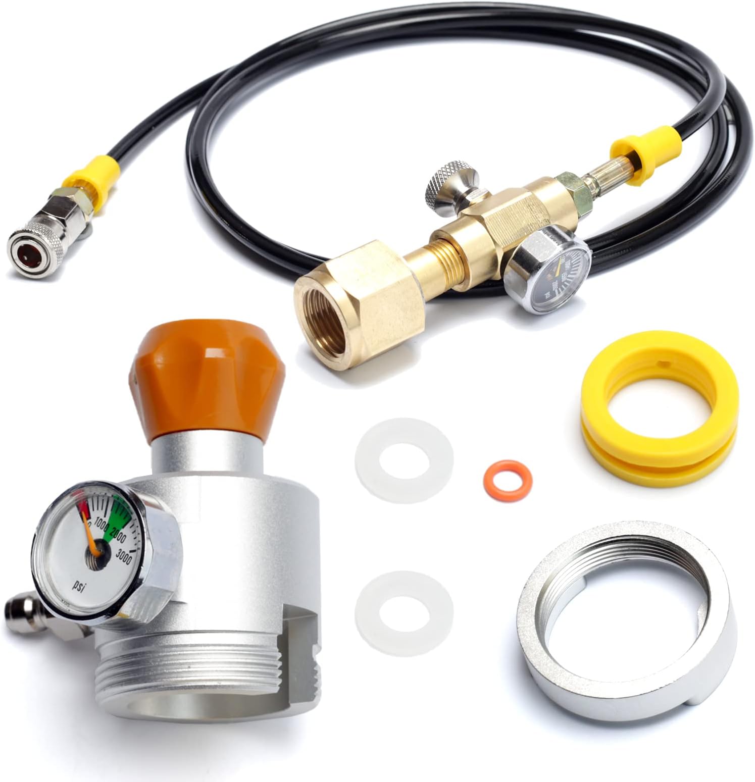 Amazon.com: Soda Adapter,soda water co2 adapter TR21-4 Male Thread ...