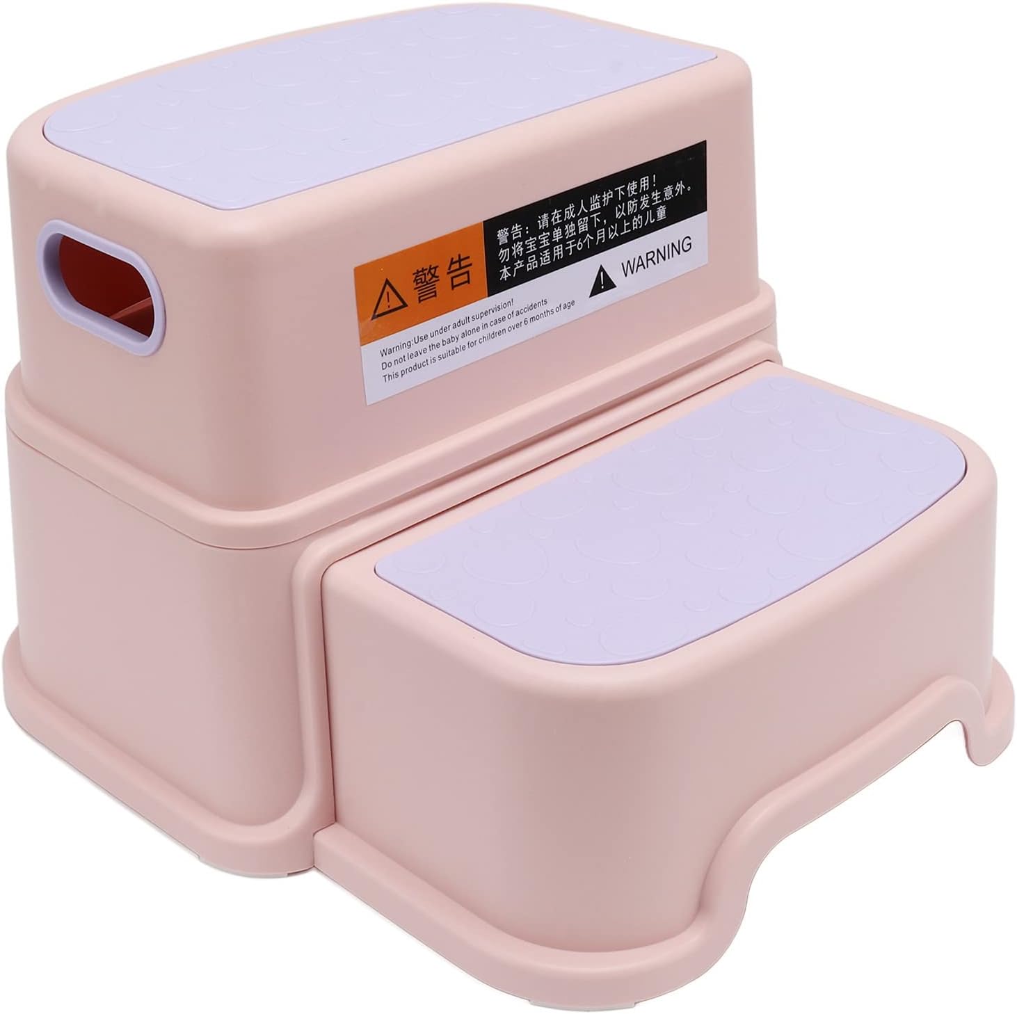 Keenso Taburete de 2 Escalones para Niños, Taburete de Dos Escalones Antideslizante para Niños ...