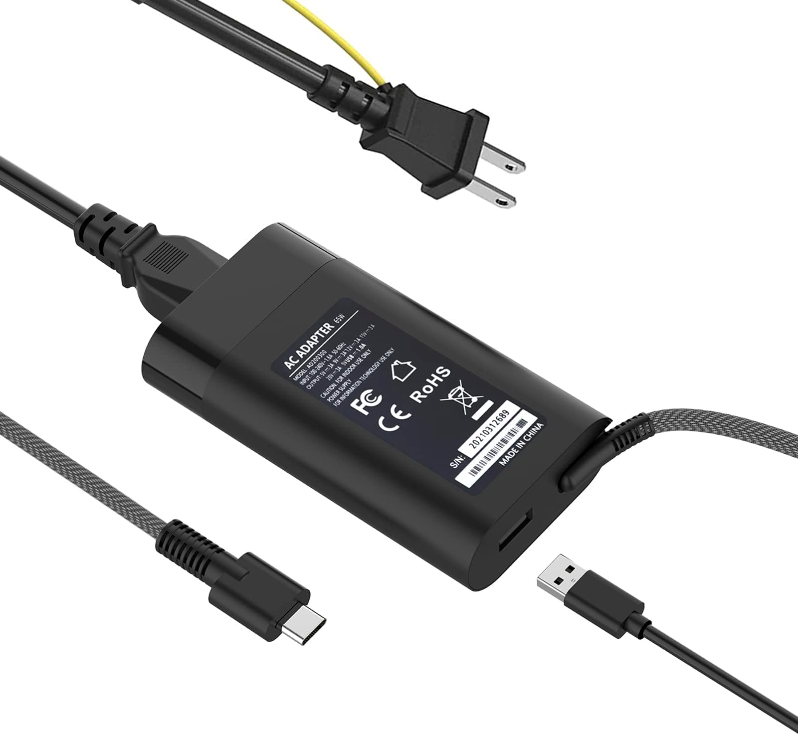 Amazon.co.jp: HP ノートパソコン 対応65W USB-C 充電器 電源 ACアダプター HP Elitebook Probook Envy Spectre Chromebook ...