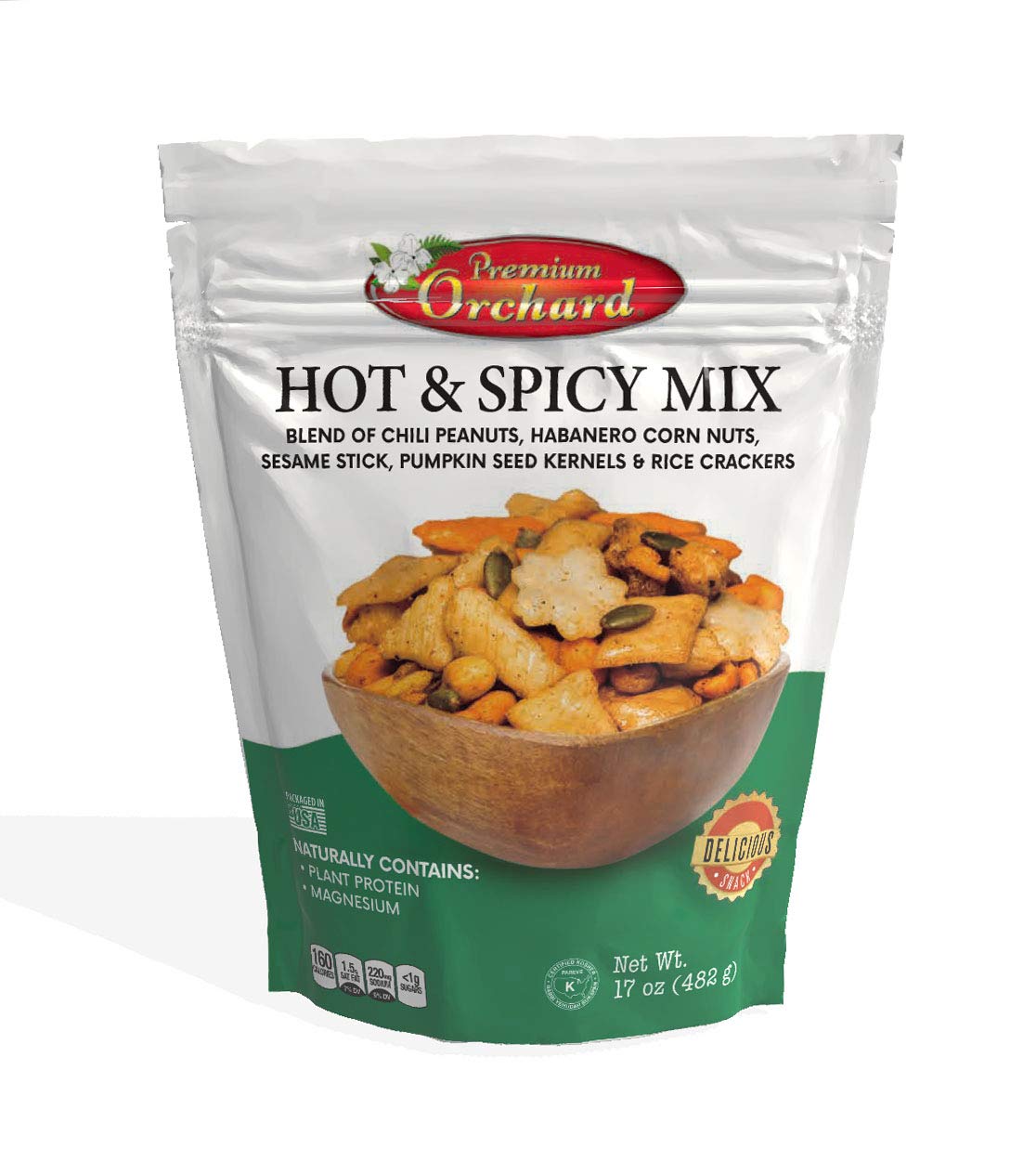 Amazon.com: Hot & Spicy Mix (17 oz) - by PREMIUM ORHCARD : Grocery ...
