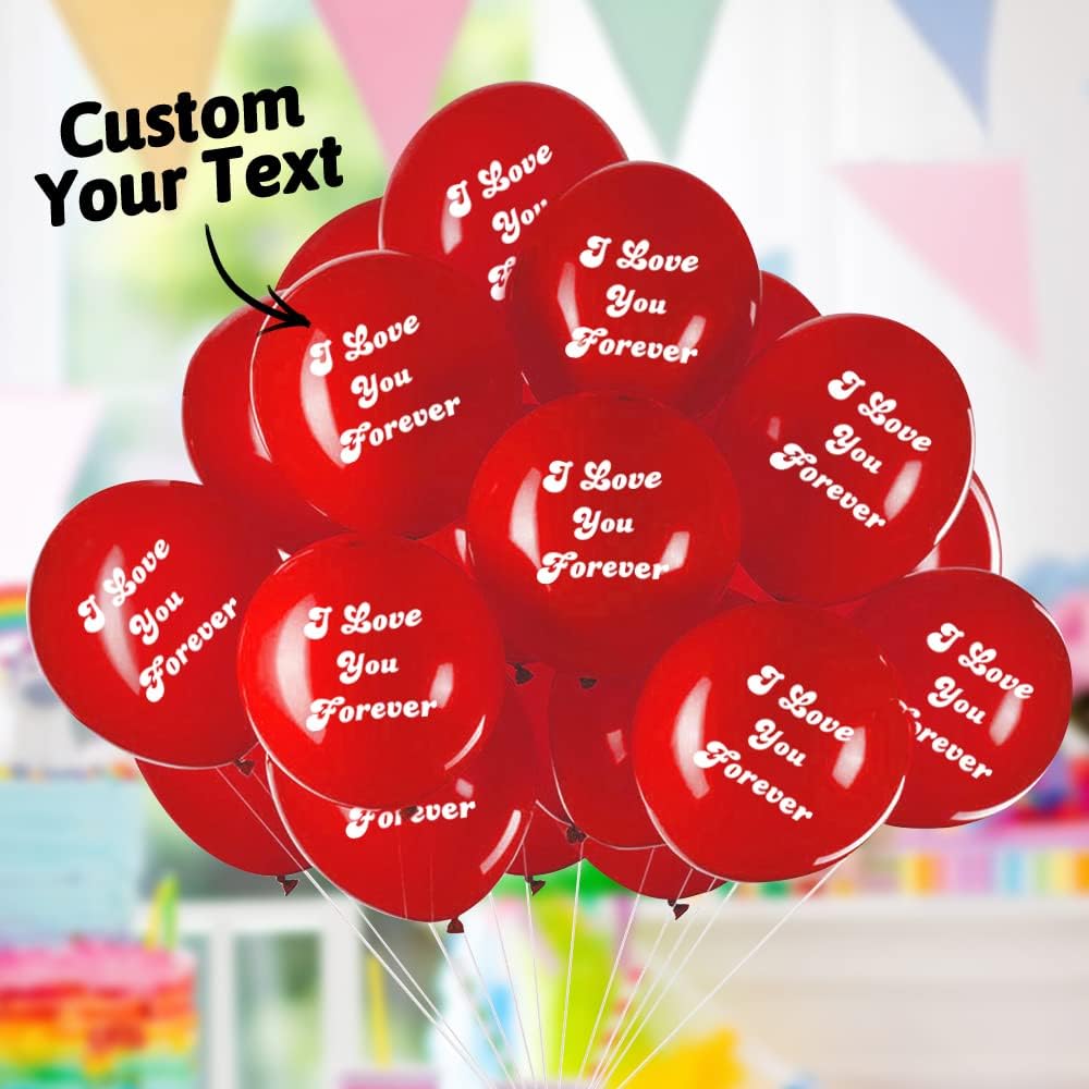 Amazon.com: Custom Balloons Personalized Design Your Own Balloons with ...