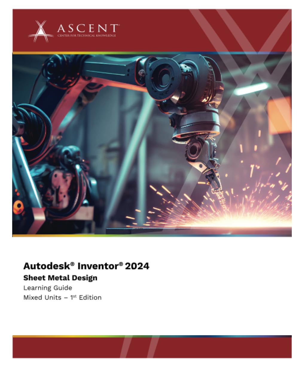 Amazon | Autodesk Inventor 2024: Sheet Metal Design (Mixed Units) | Ascent - Center for ...