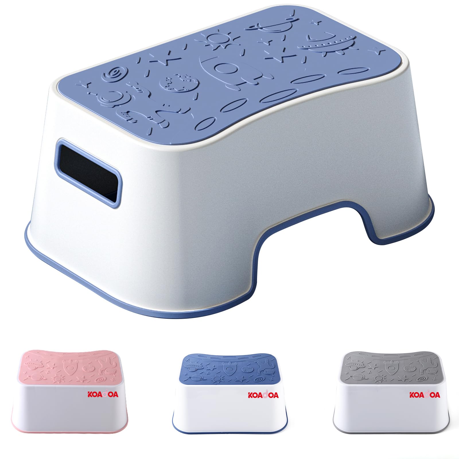 Step Stool for Kids, Todders Stool with Anti-Slip Surface - Holds Up to ...