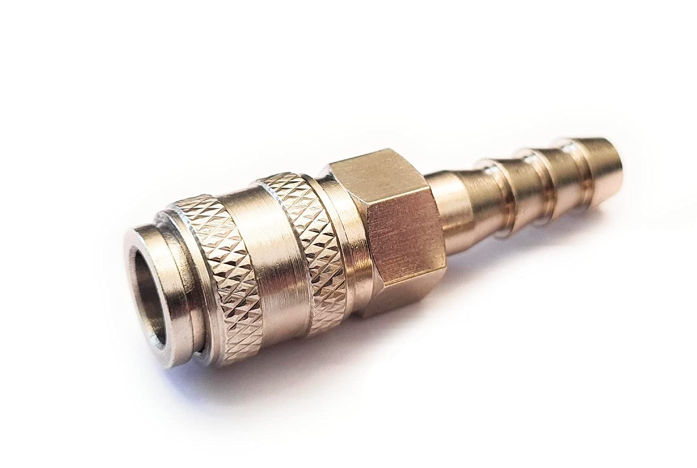 Female Inline Quick Release Fitting Coupling for 8mm Bore Butane ...