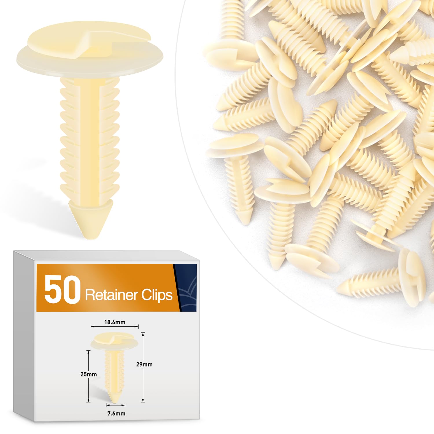 Amazon.com: GOOACC 50 PCS Rear Pillar Trim Panel Retainer Clip Door ...