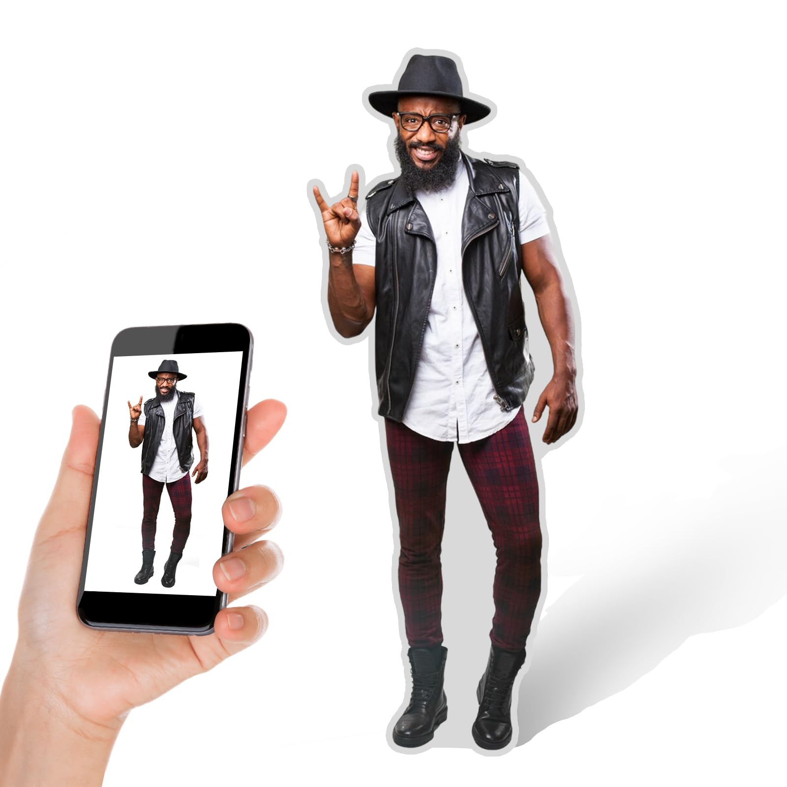 Personalized Lifesize Cardboard Cutouts Life Size Cutouts | Charlotte