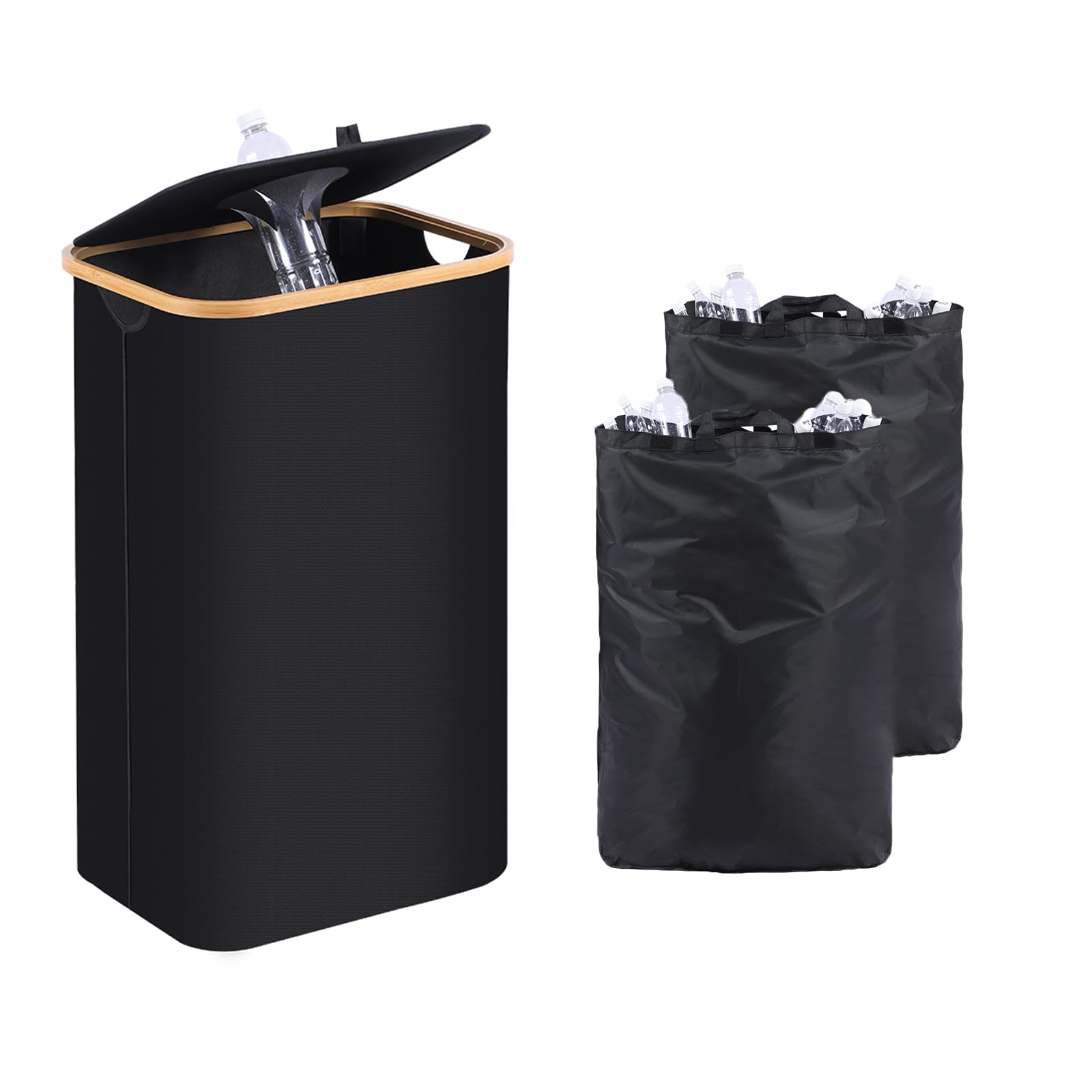 Amazon.com: WYCWYQDR 26 Recycling Bin for Kitchen Indoor Home,Large ...