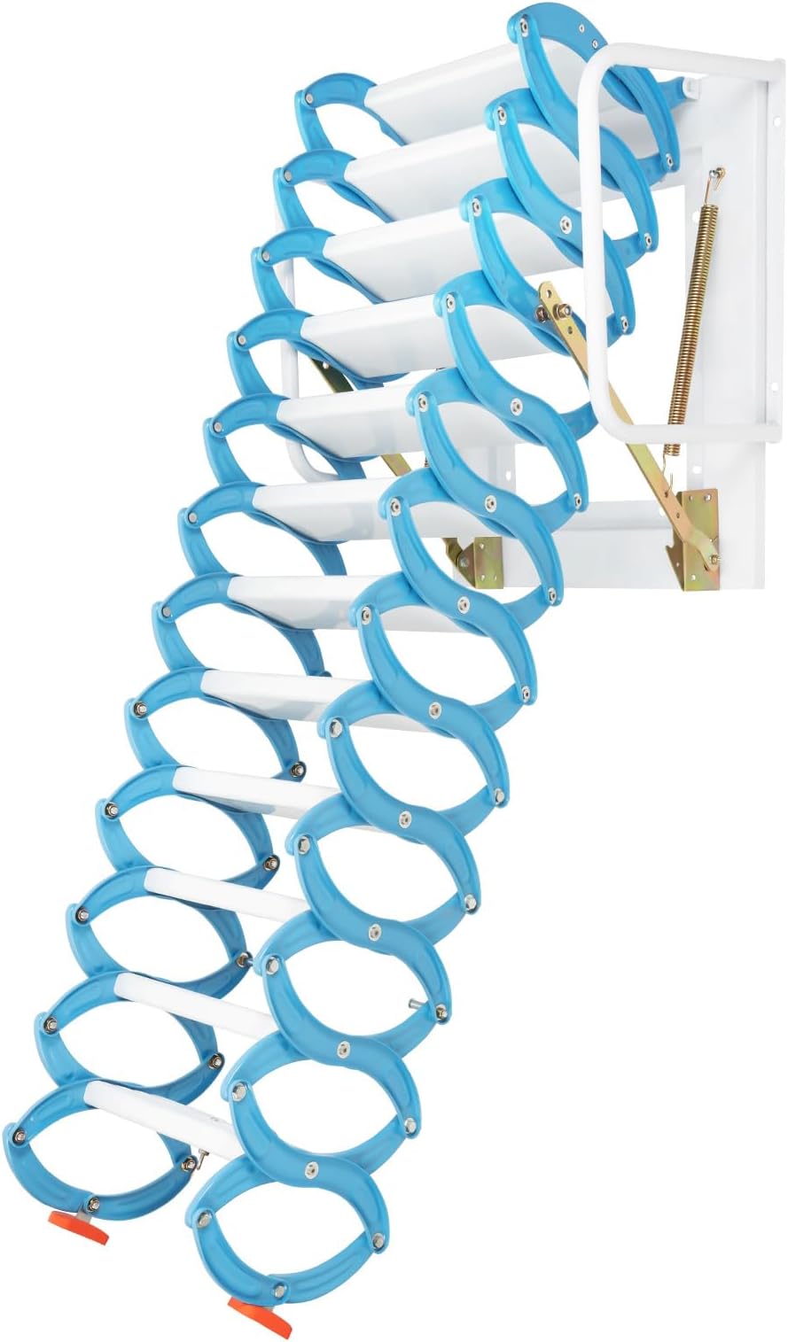 FAKRO 66876 LST 860432 Insulated Steel Scissor Attic Ladder for 27 x 31 ...