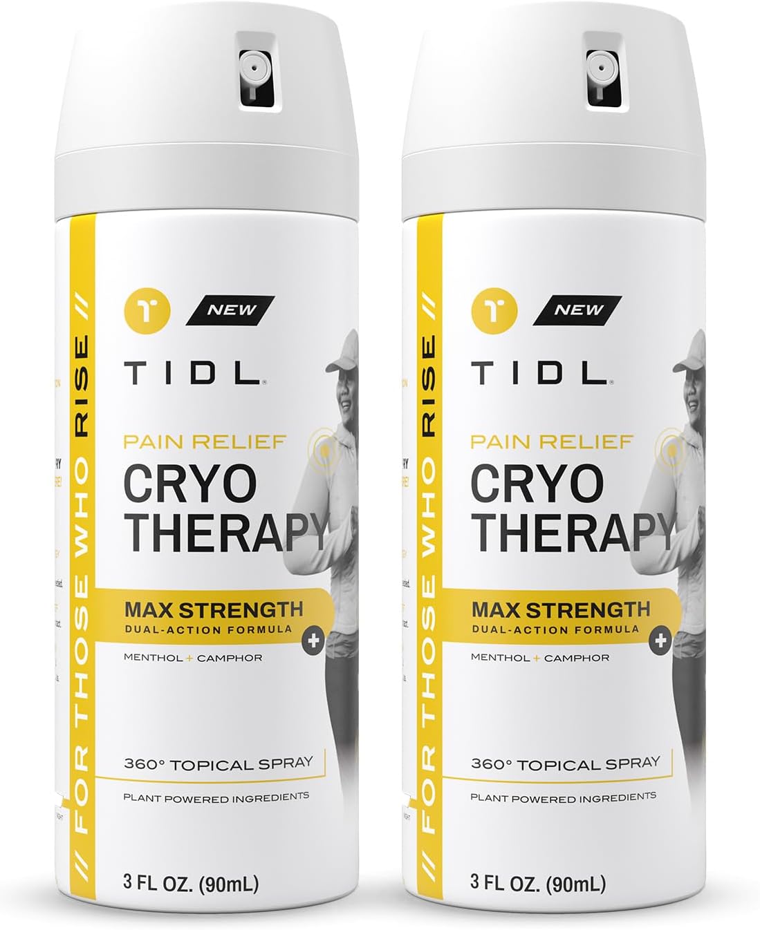 Amazon.com: TIDL Cryotherapy Pain Relief Spray, 3 Oz (Pack of 2) Max ...