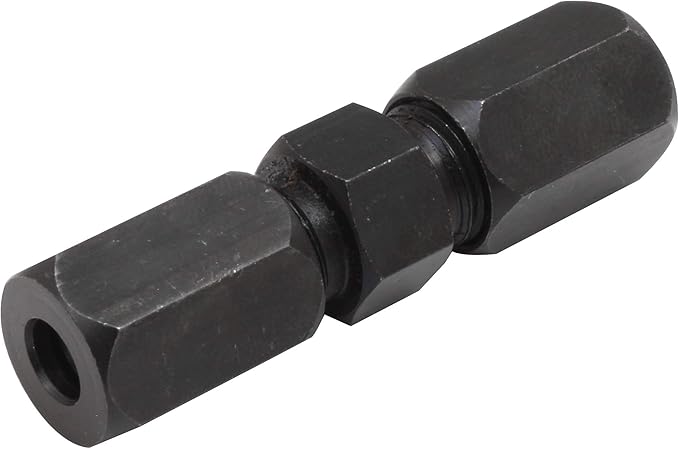 Amazon.com: 4LifetimeLines 3/16" High-Pressure Compression Union, Black ...