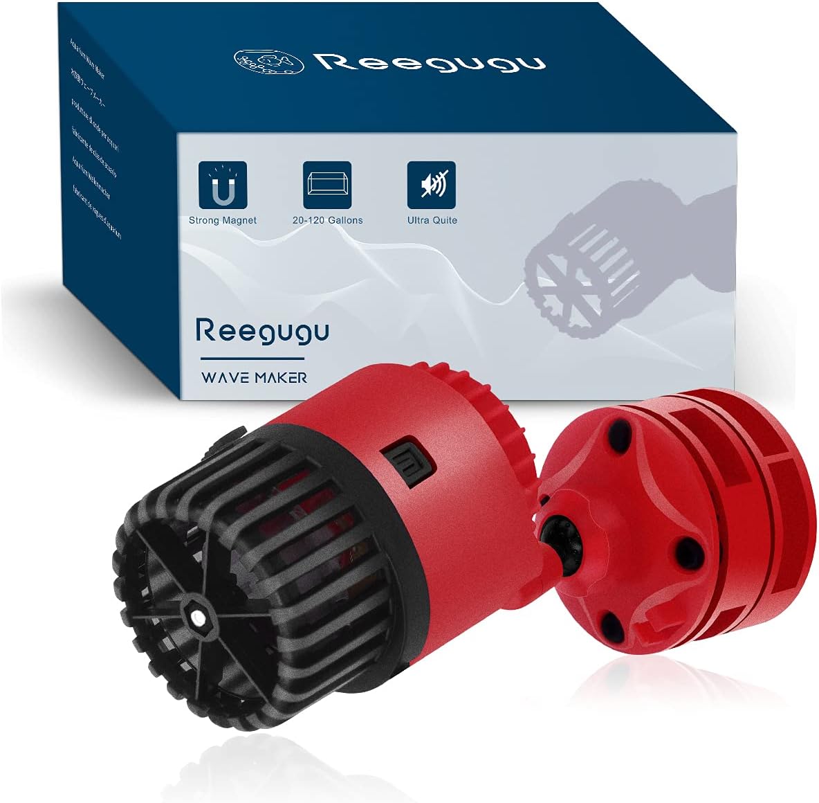 Amazon.com: REEGUGU Aquarium Wave Maker, 3W Magnetic Wavemaker ...