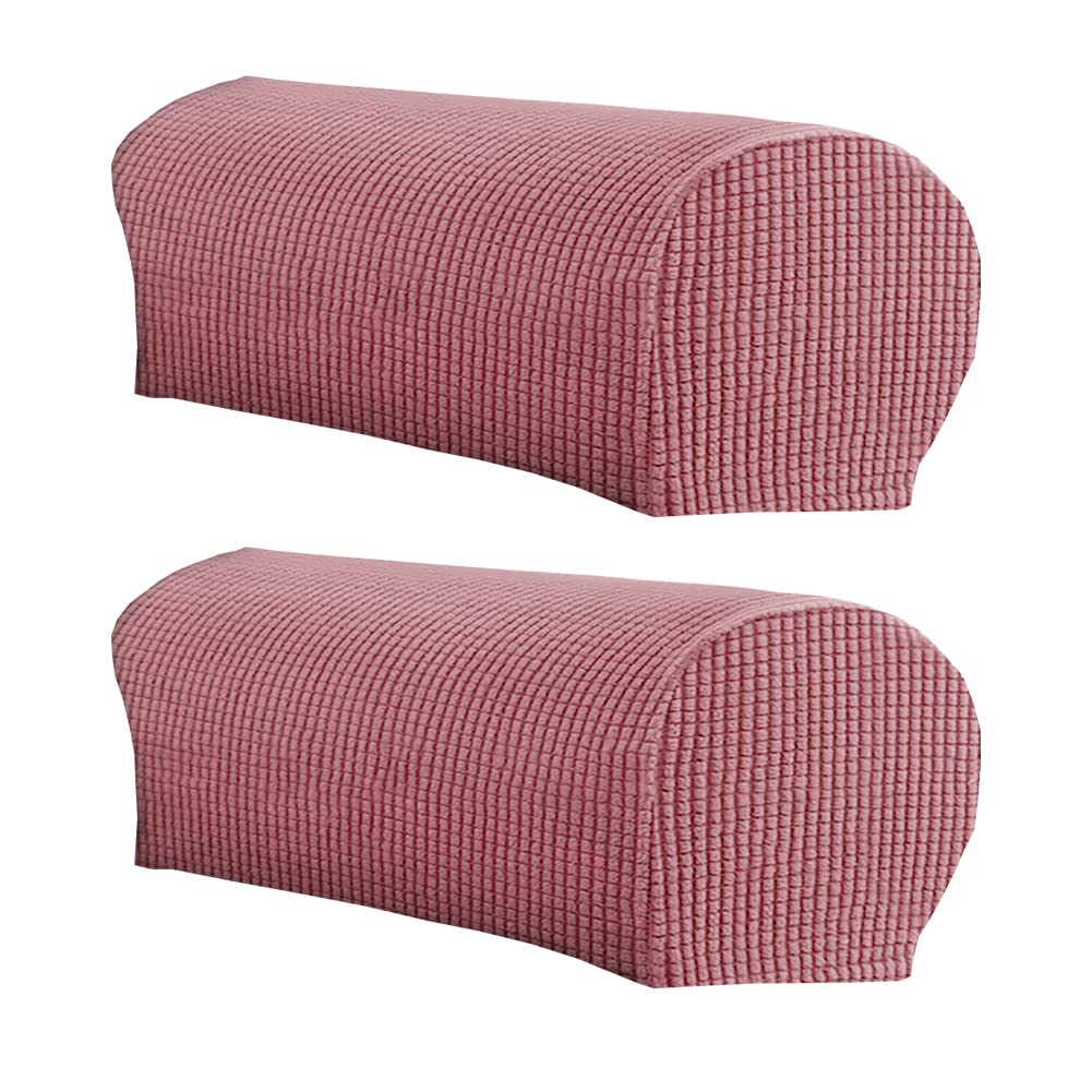 Amazon.com: LINGXIYA Set of 2 Sofa Armrest Cover, Soft Stretch Arm ...