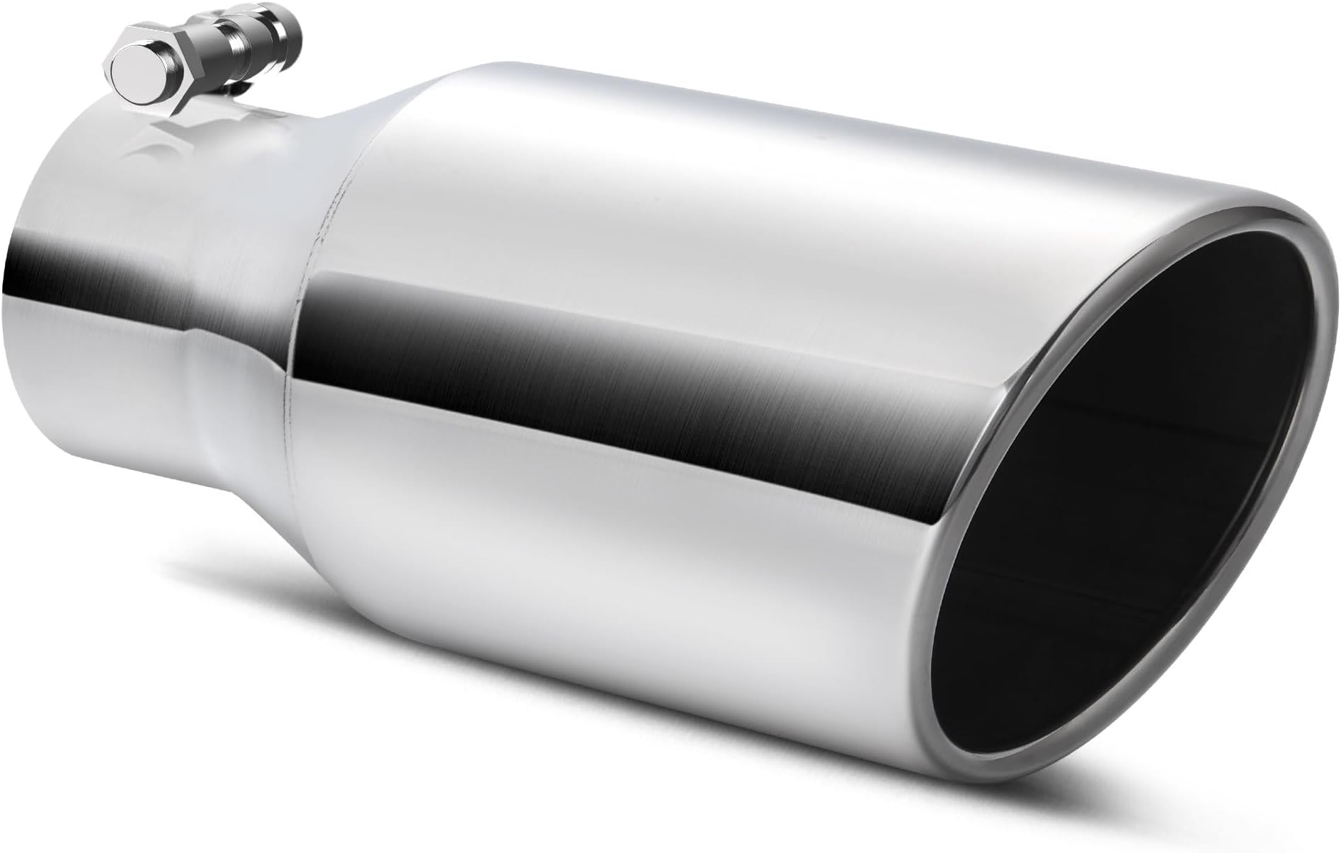 Amazon.com: LCGP 2.5" inlet Universal Diesel Exhaust Tip 4.5" Outlet 07 ...