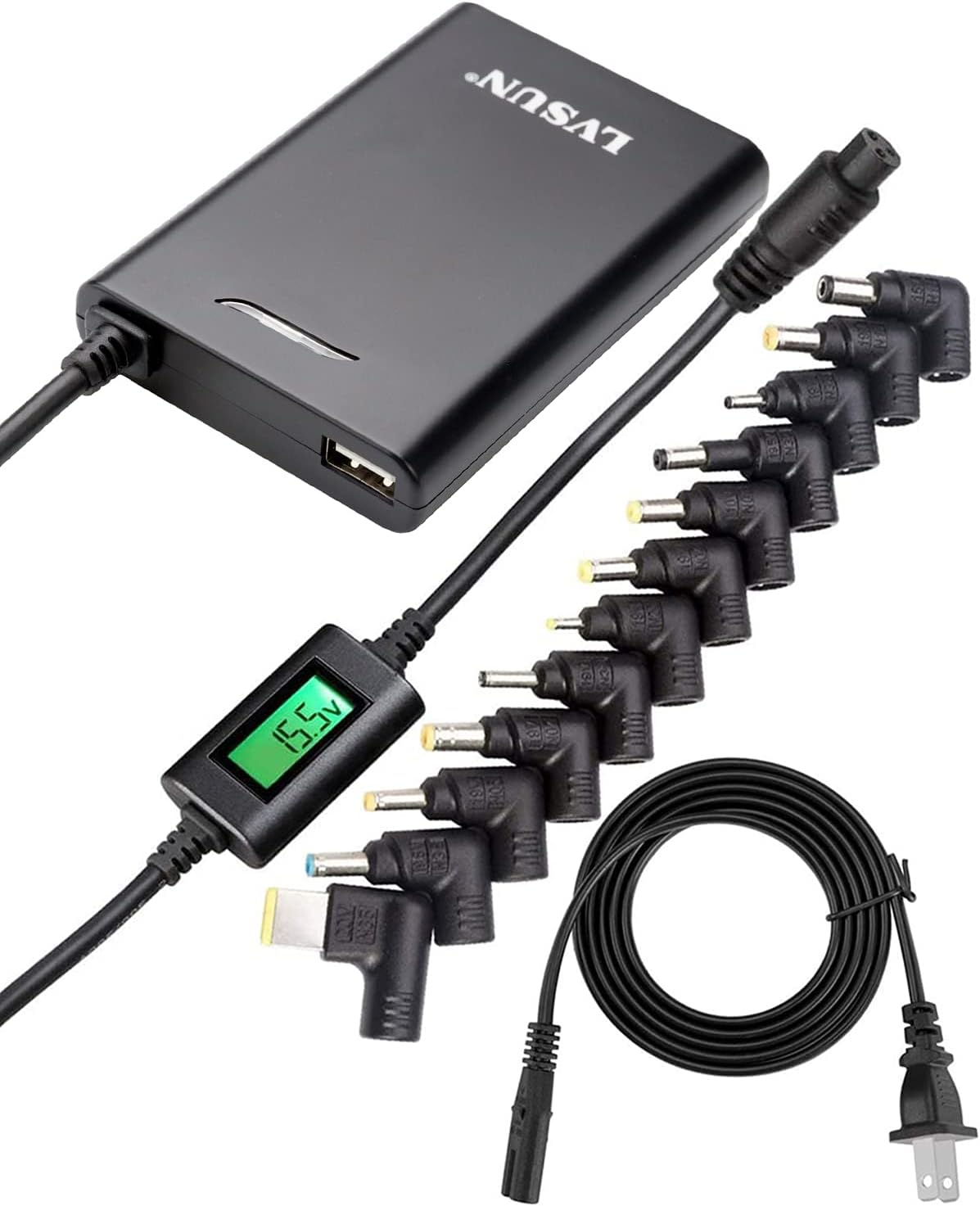 Amazon.com: ReTrak 65W Universal AC Laptop Charger, ReTrak Laptop ...