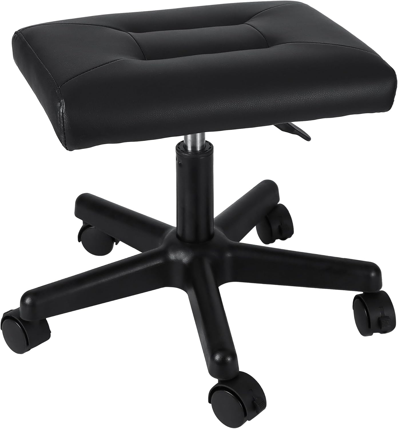 Amazon.com : Footrest Stool on Wheels 15-20'' Height Adjustable Multi ...