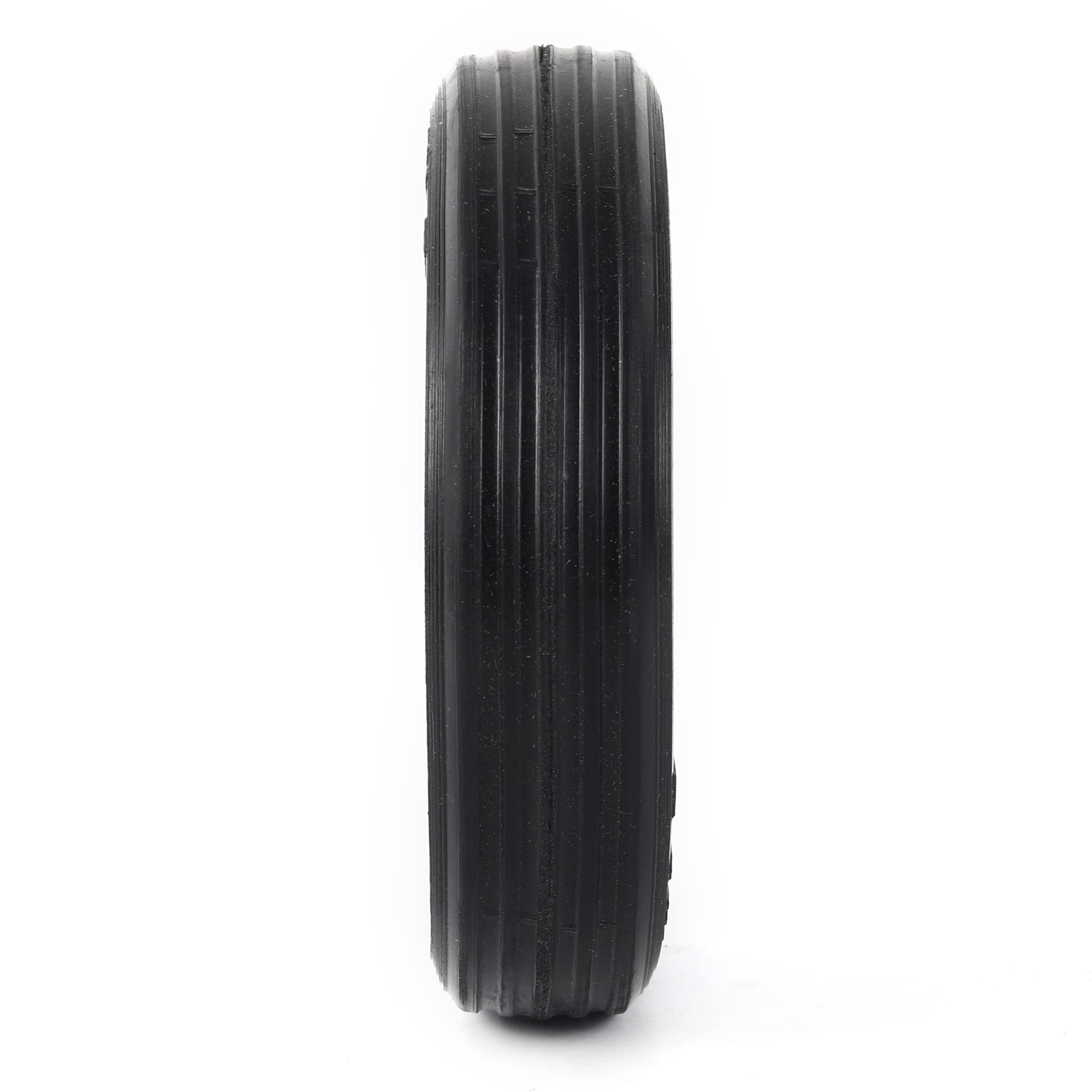 Snapklik.com : (2-Pack) AR-PRO 6” X 15” Flat Free Solid Rubber Wheel ...