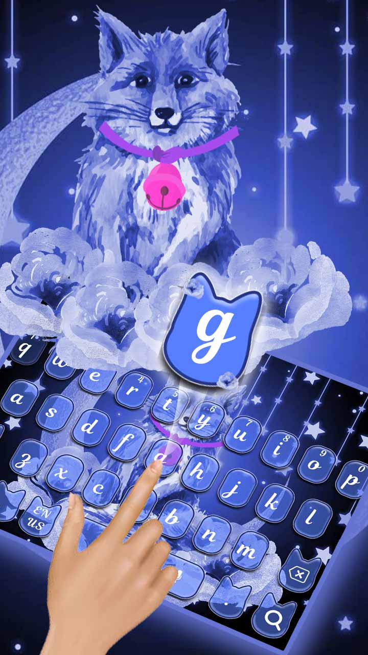 Moonlight Fox Keyboard Theme - App on Amazon Appstore