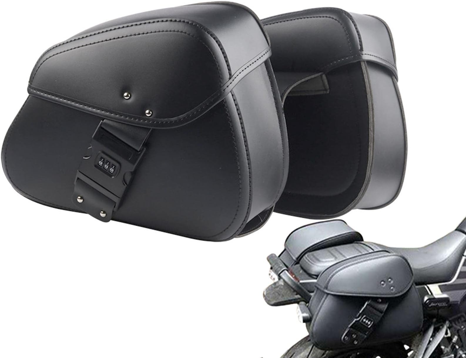 Alforjas Motos | Alforja Equipaje con Red Interior | Bolsas Laterales ...