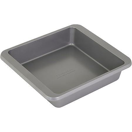 Amazon.com: KitchenAid Nonstick 9 in Square Cake Pan with Extended ...