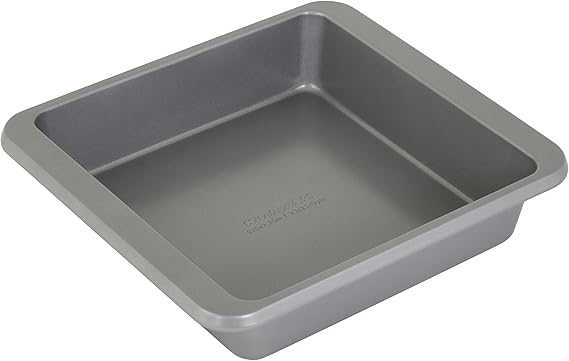 Amazon.com: KitchenAid 9in Nonstick Aluminized Steel Square Cake Pan ...