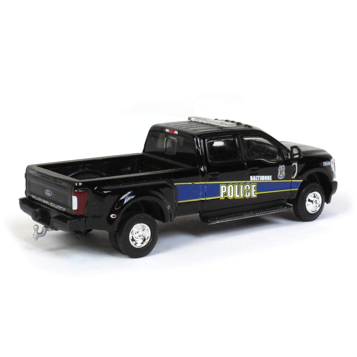 Buy Greenlight 2019 Ford F-350 Lariat Dually Pickup Truck Black ...