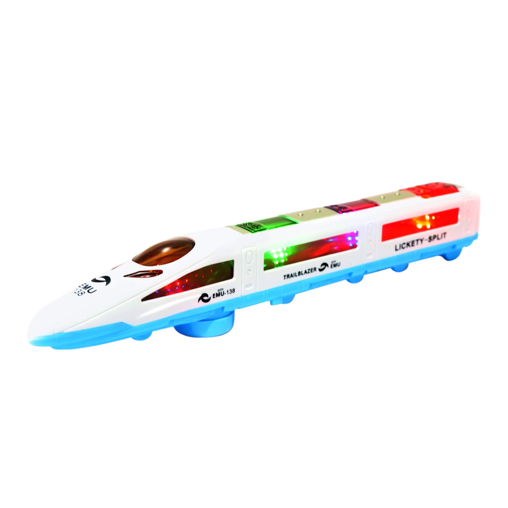 Buy VGRASSP Electric Train Track Set Engine Toy Locomotive with Super ...