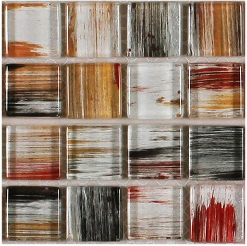 Prosperveil 20PCS Mosaic Wall Tile Transfers Stickers Self Adhesive ...