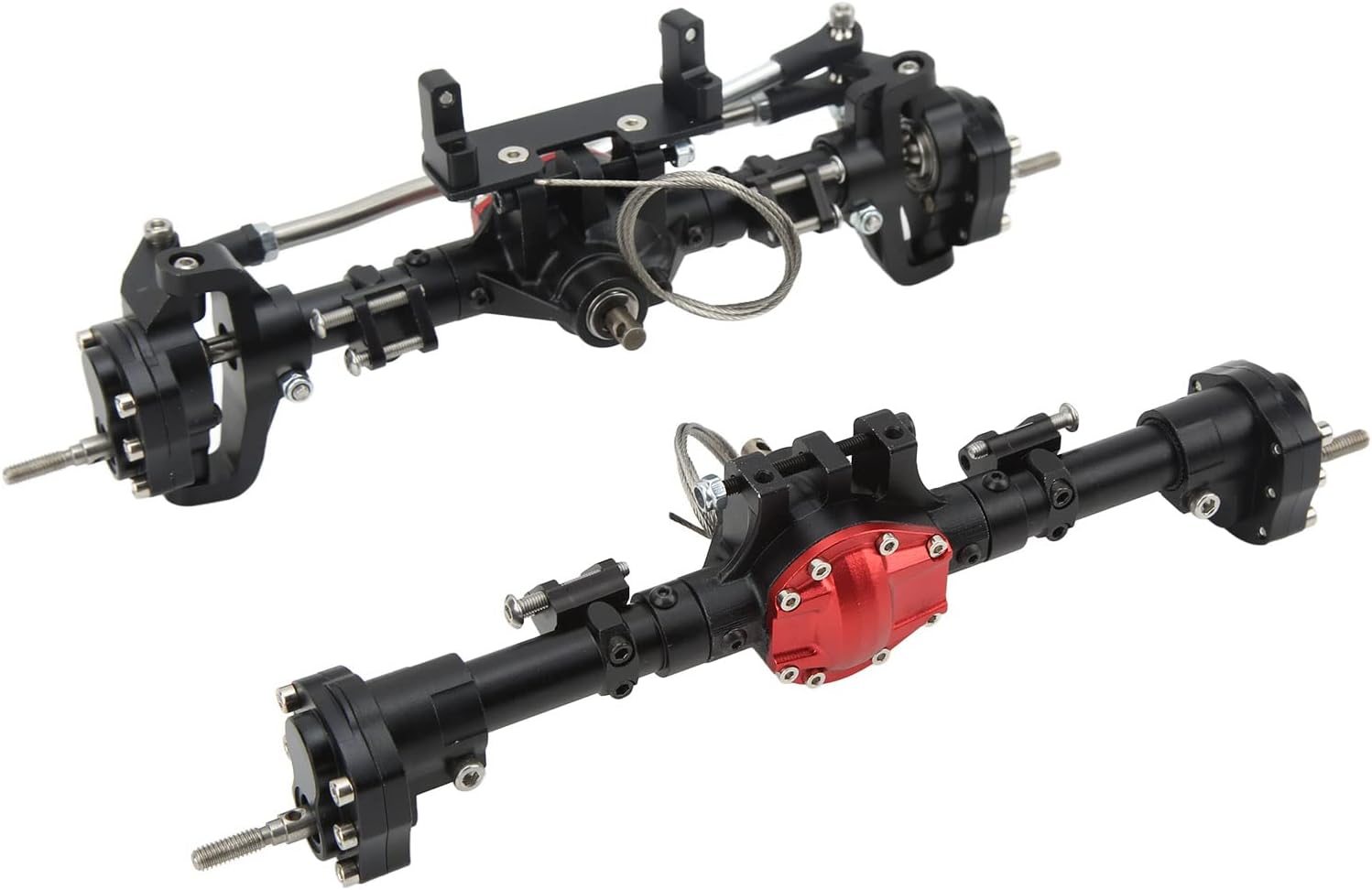 Amazon.com: HEEPDD RC Axle Kit, Better Trafficability Aluminum Alloy RC ...