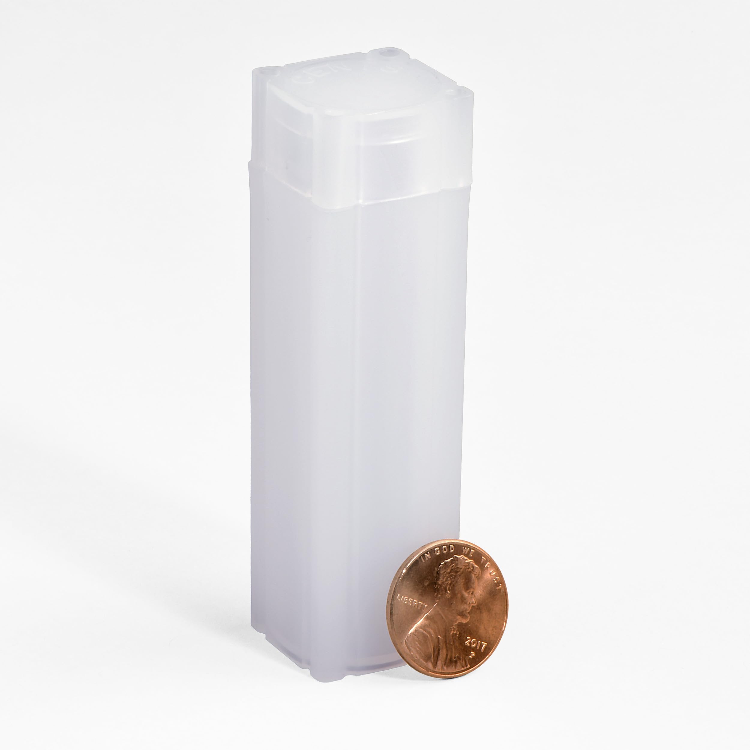 Amazon.com : LIGHTHOUSE - Square Coin Tubes - Convenient Push Top ...