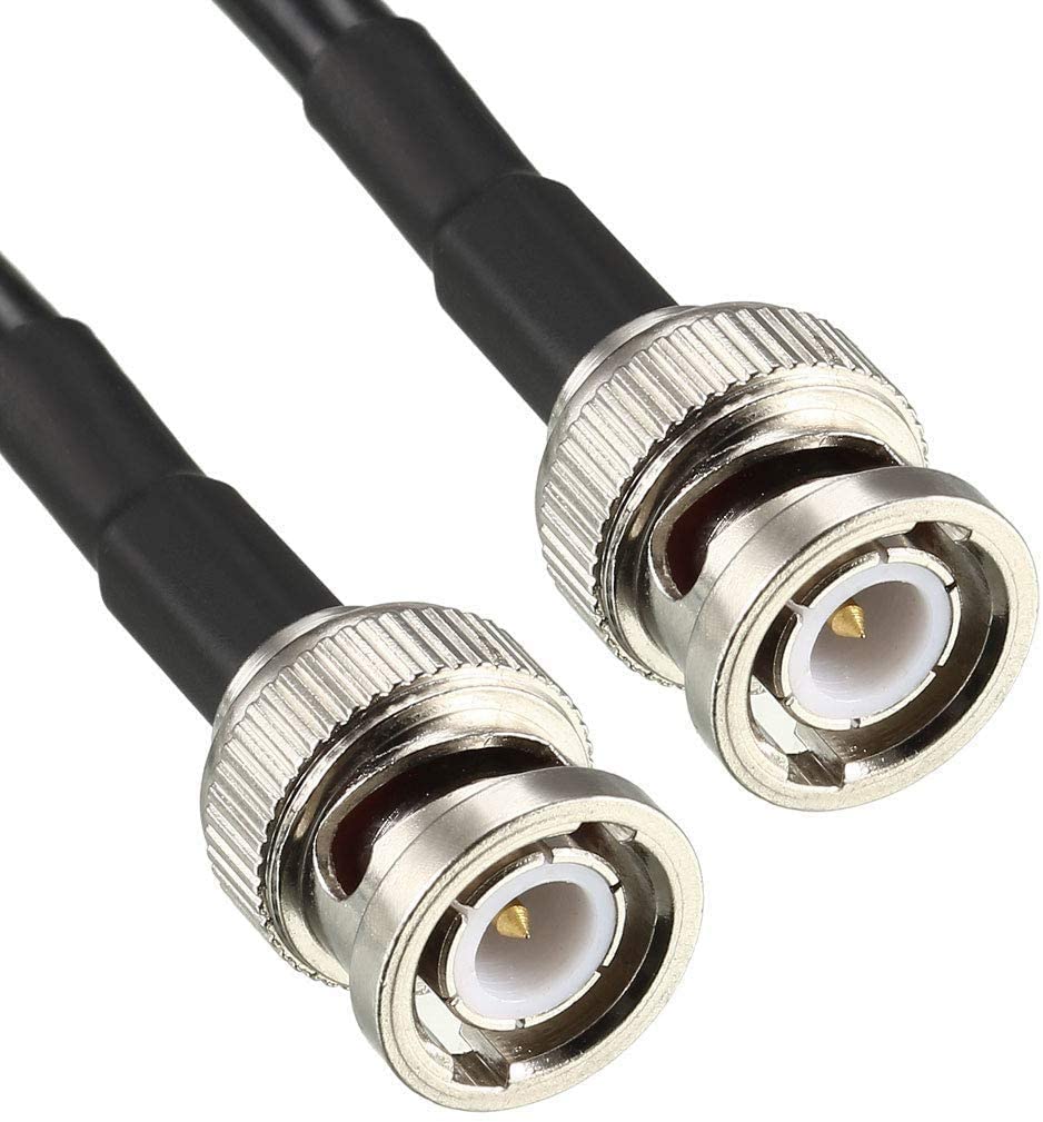 NBR BNC Male to BNC Male Plug RG-58 Flexible Coaxial Cable RF ...