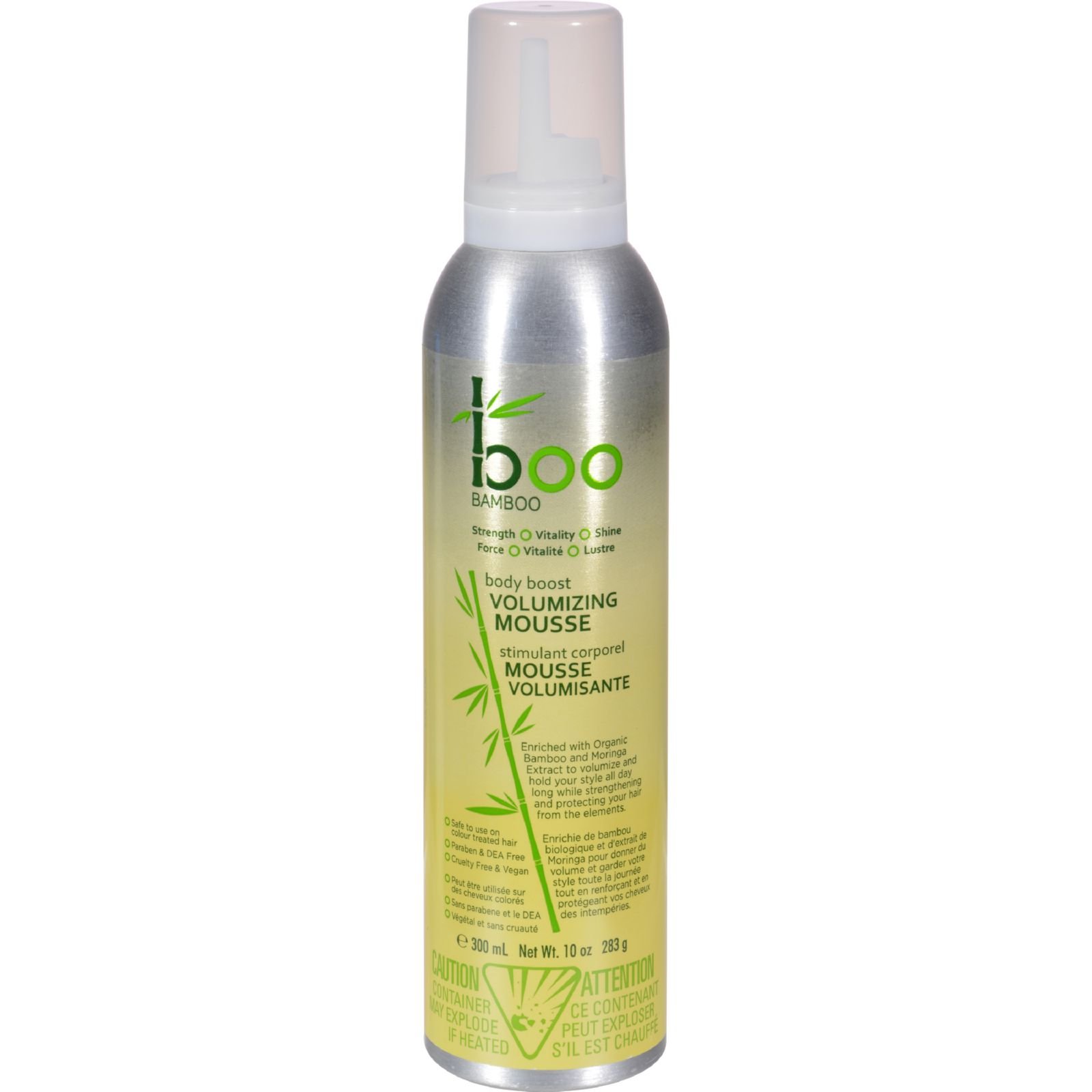 Amazon.com: BOO BAMBOO Volumizing Mousse, 300 ML : Beauty & Personal Care