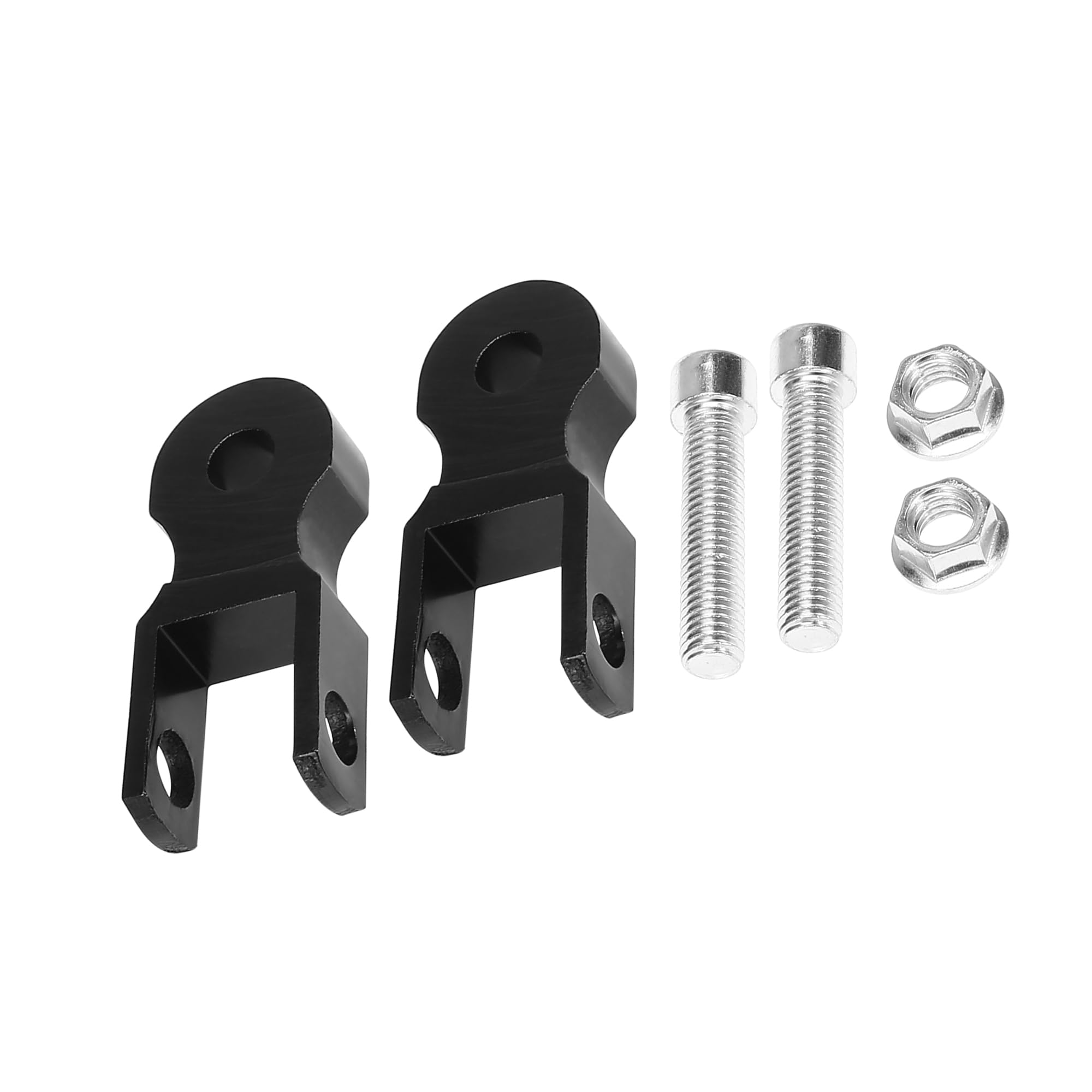 Partuto 2 Pcs 5cm Universal Shock Absorber Height Extension - Metal ...