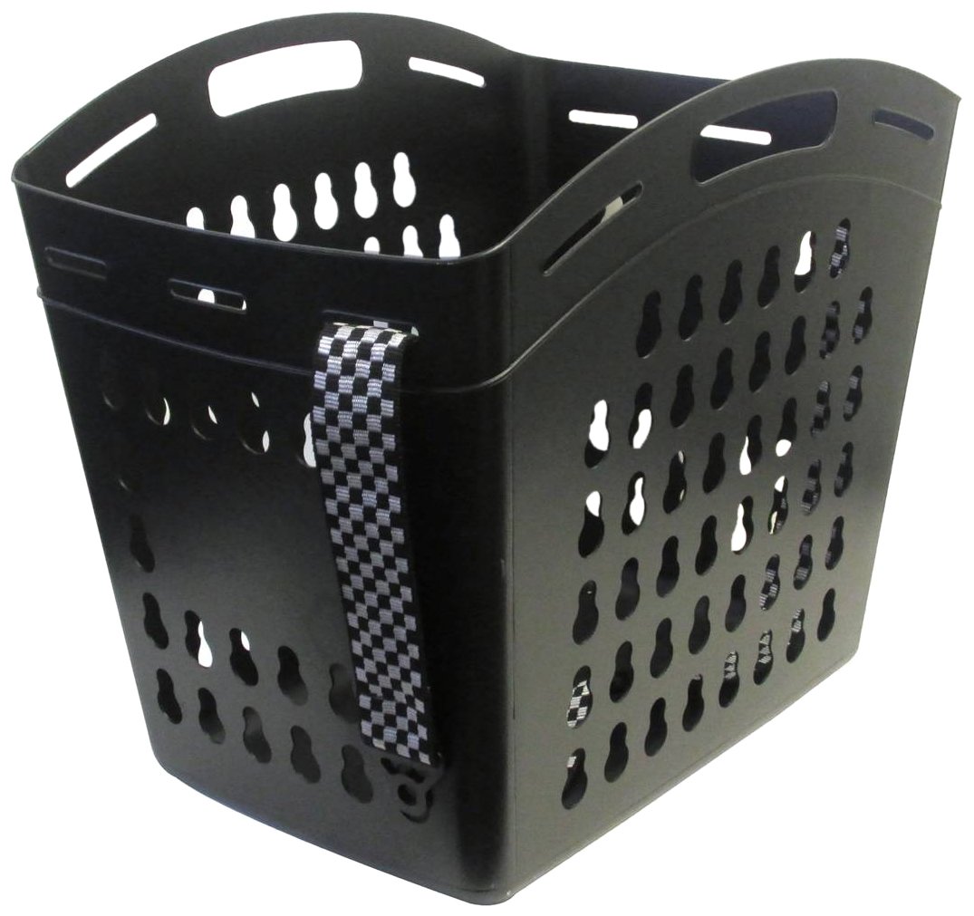 Snapklik.com : United Solutions LN0330 Black Hands Free Laundry Tote -Laundry Basket