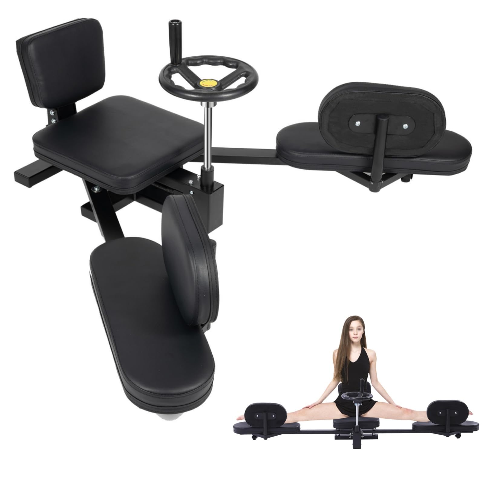 Amazon.com : TFCFL Heavy Duty Leg Stretcher Machine Gymnastics Yoga ...