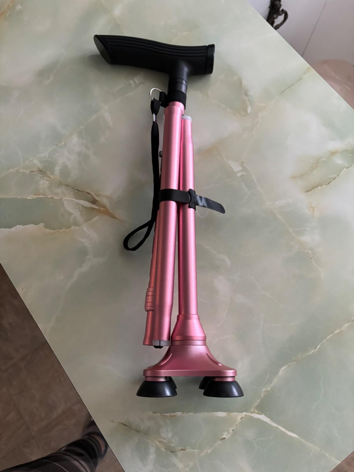 MOODIC Foldable cane for women with Extended & Thickened Cane Handle ...